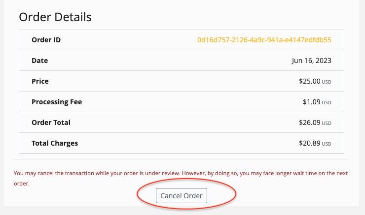 Can I cancel my order? – Gameflip Help