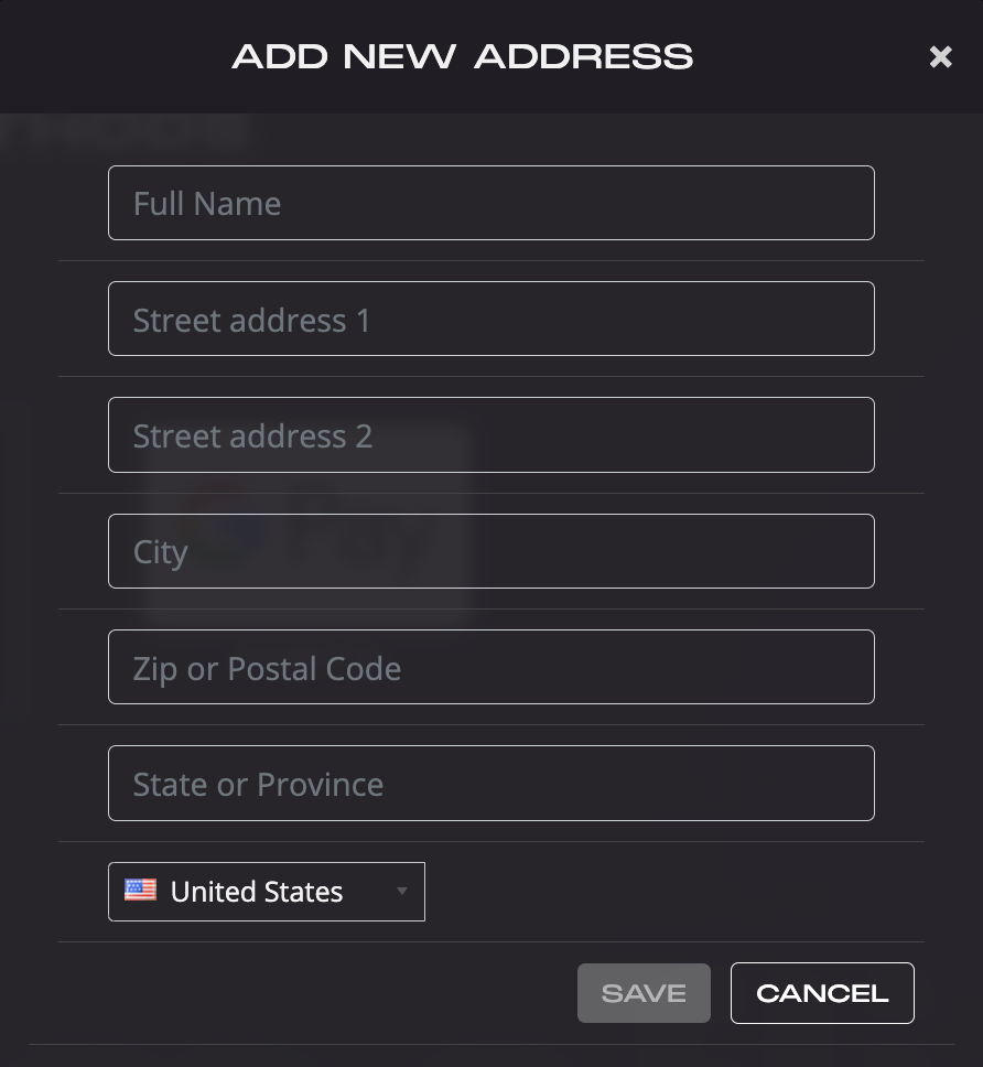 How do I add/delete a billing address? – Gameflip Help