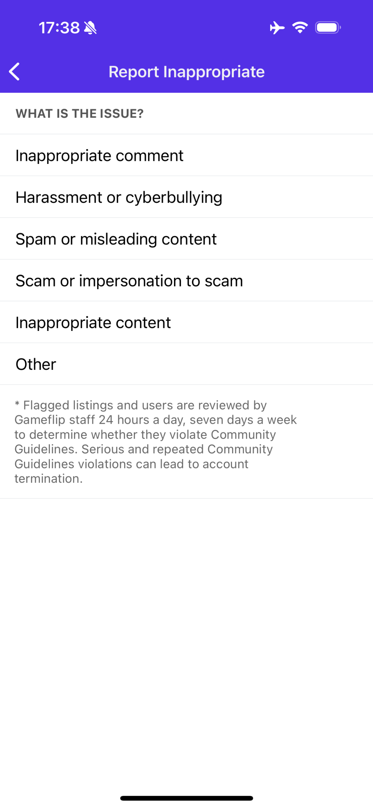 How do I report inappropriate behavior? – Gameflip Help