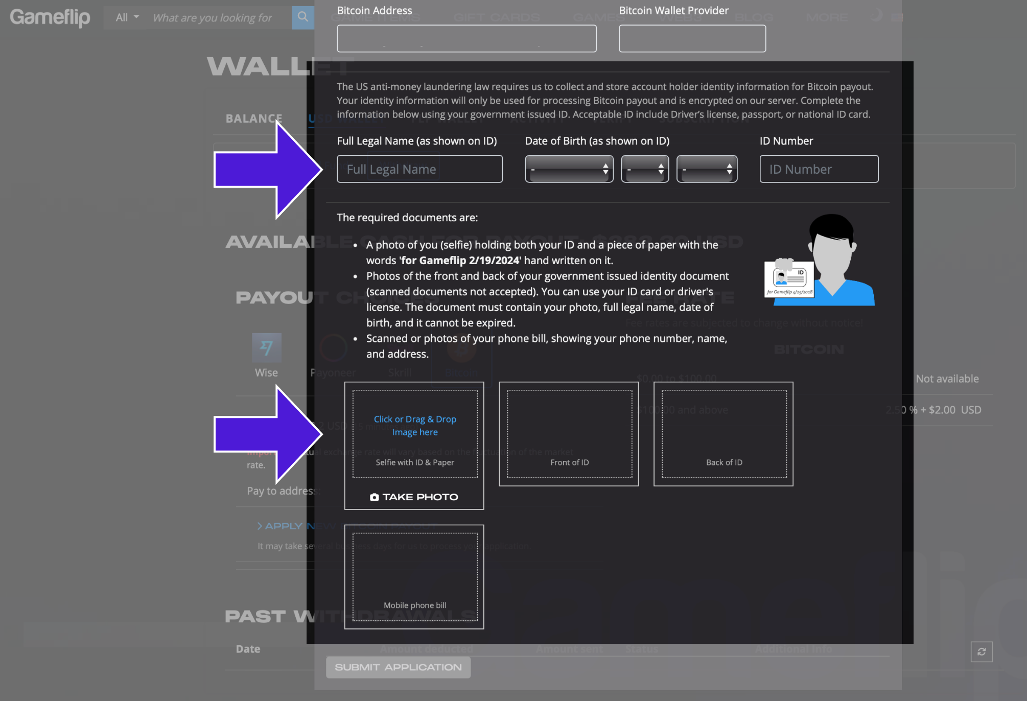 How to withdraw to Bitcoin? – Gameflip Help