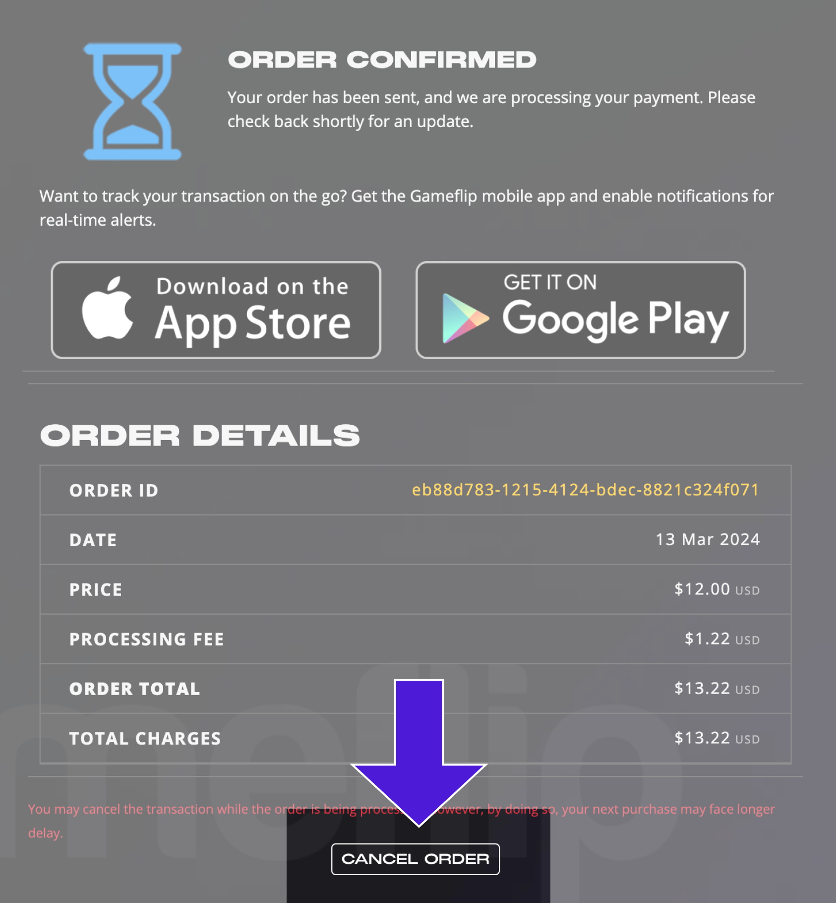 Can I cancel my order? – Gameflip Help